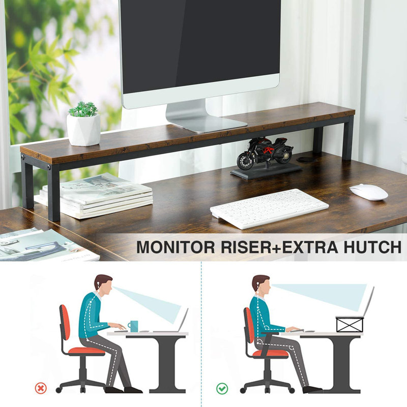 Inbox zero double workstation desk store
